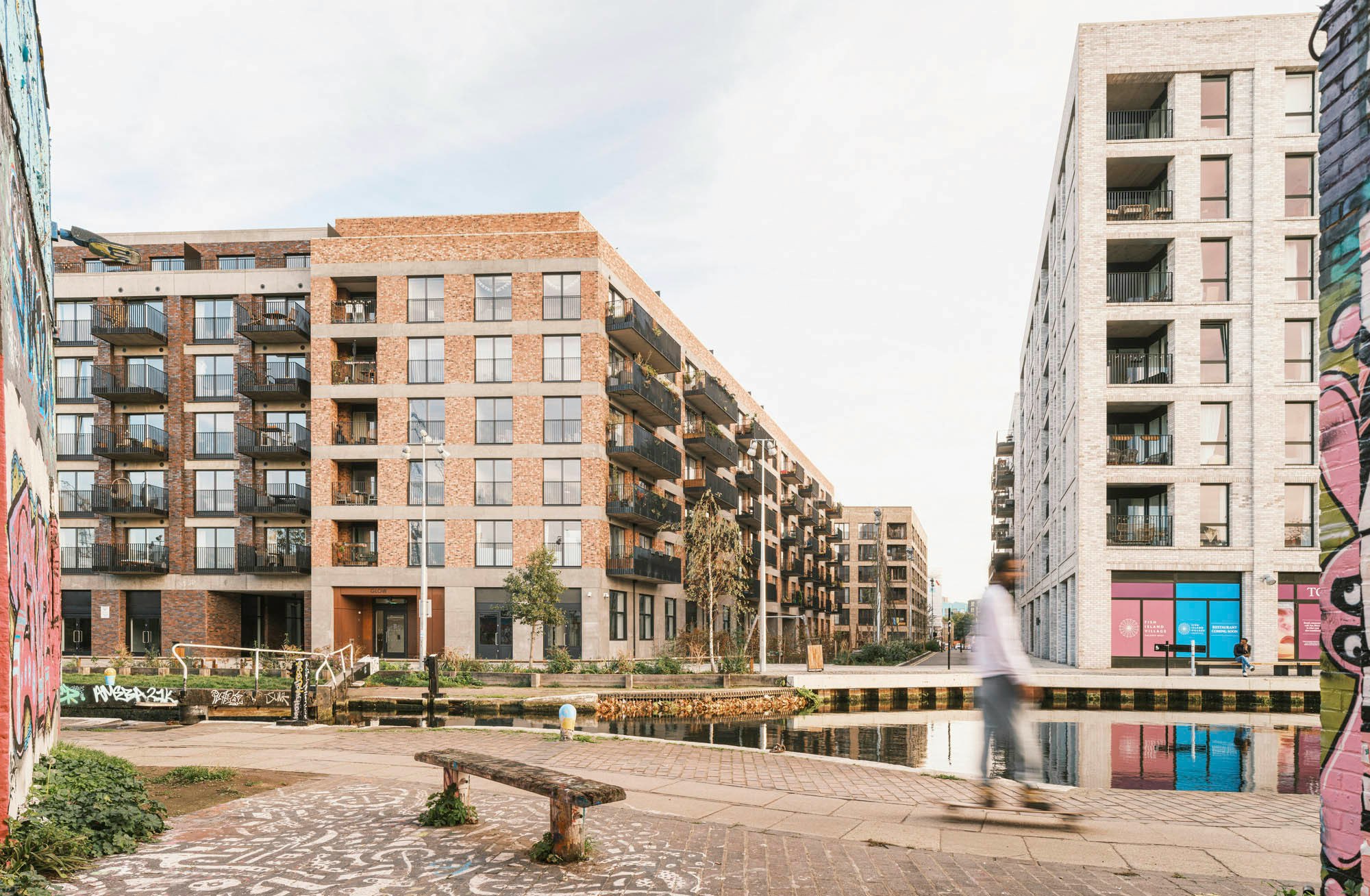 Neptune Wharf at Fish Island Village - Haworth Tompkins