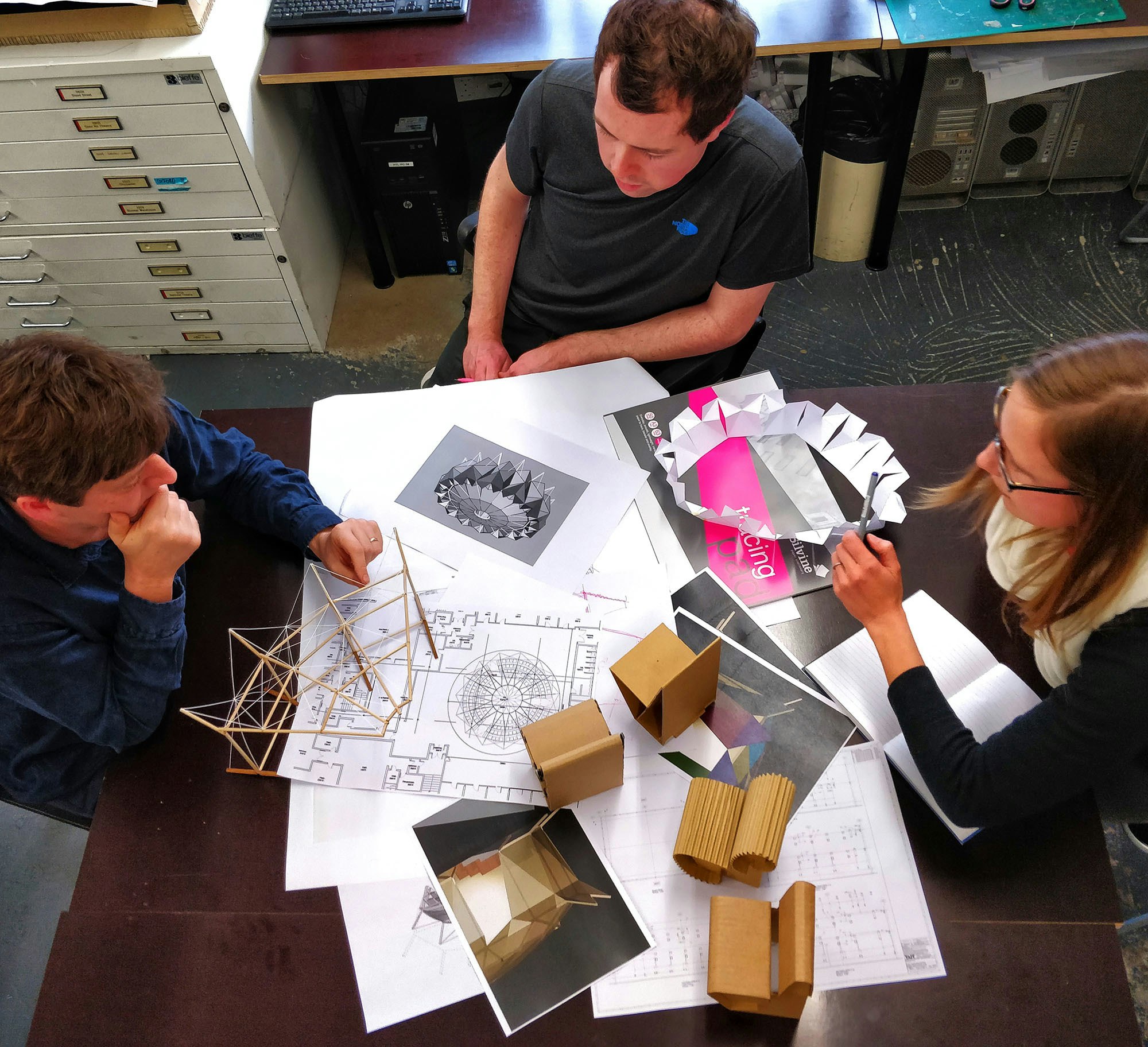 Roger, Danny and Maria | Haworth Tompkins