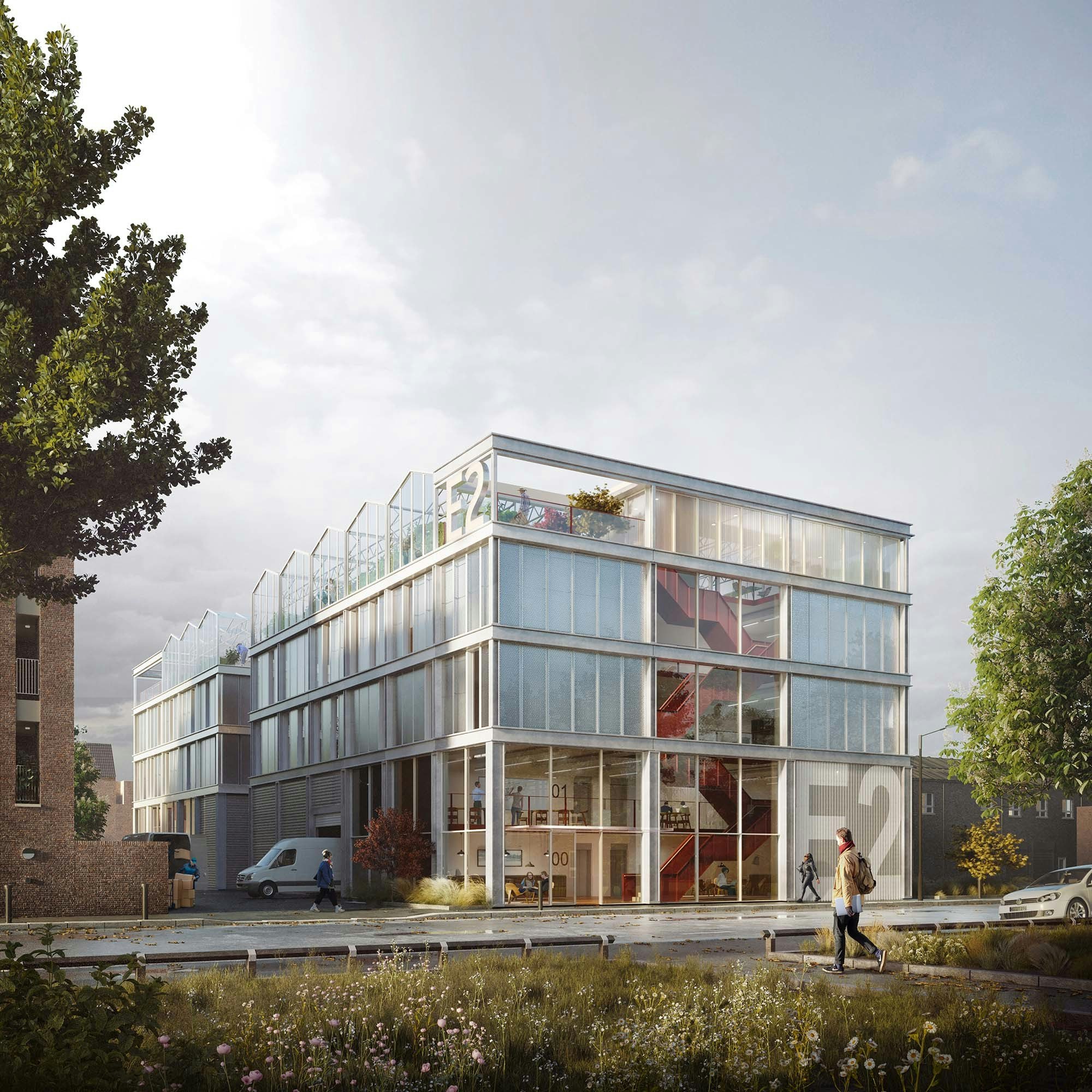 Precast panels - Haworth Tompkins